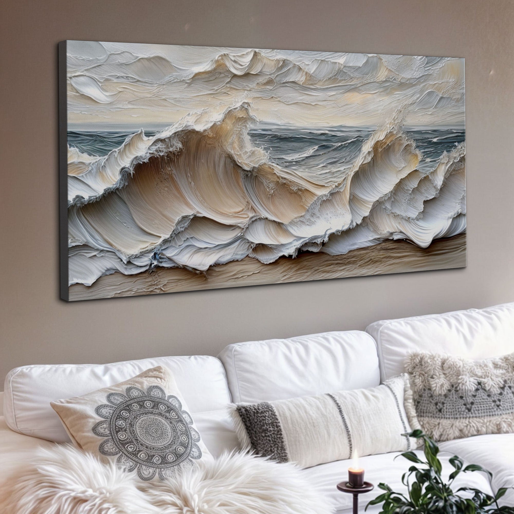 Ocean Waves Wall Art | Loving Coastal Living