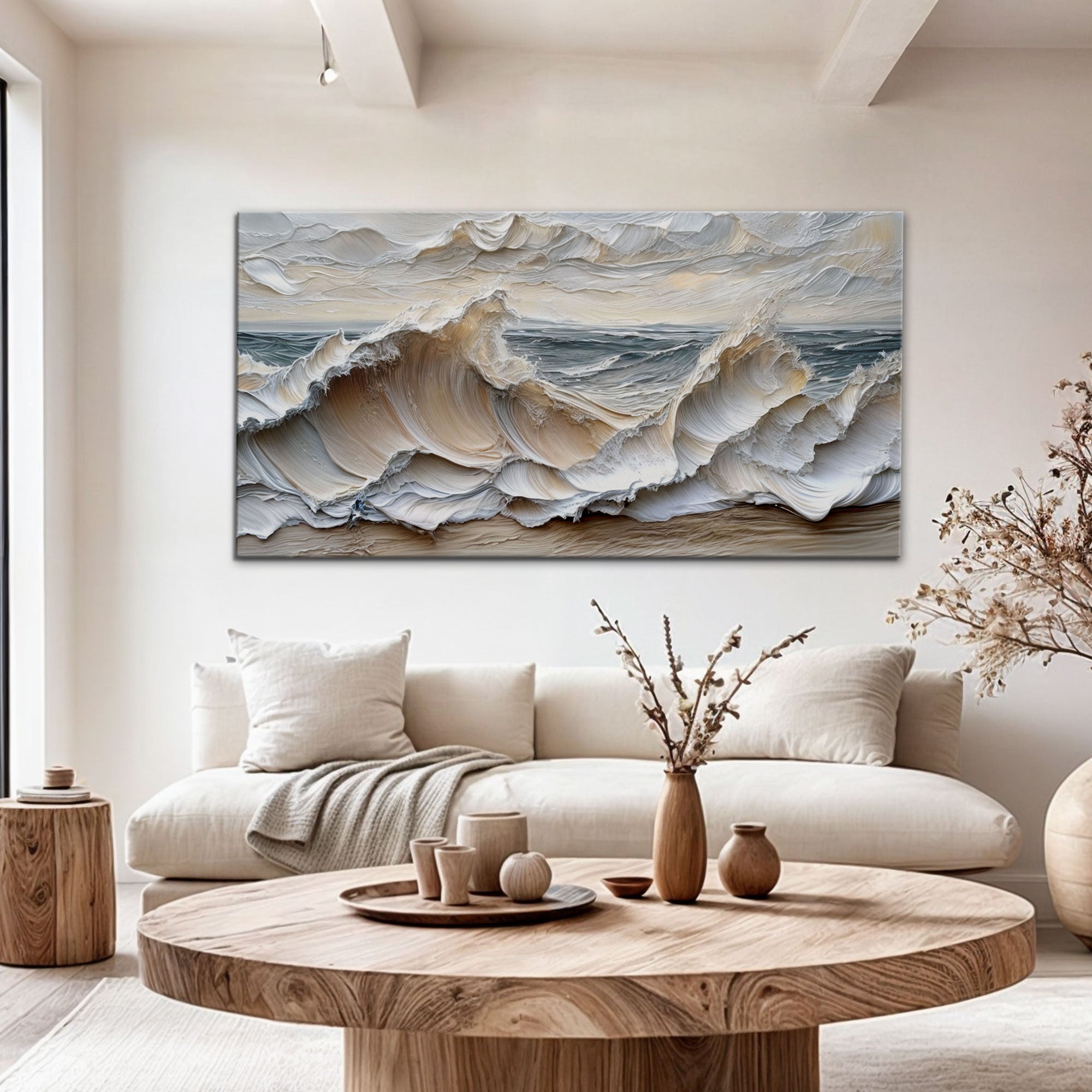 Ocean Waves Wall Art | Loving Coastal Living