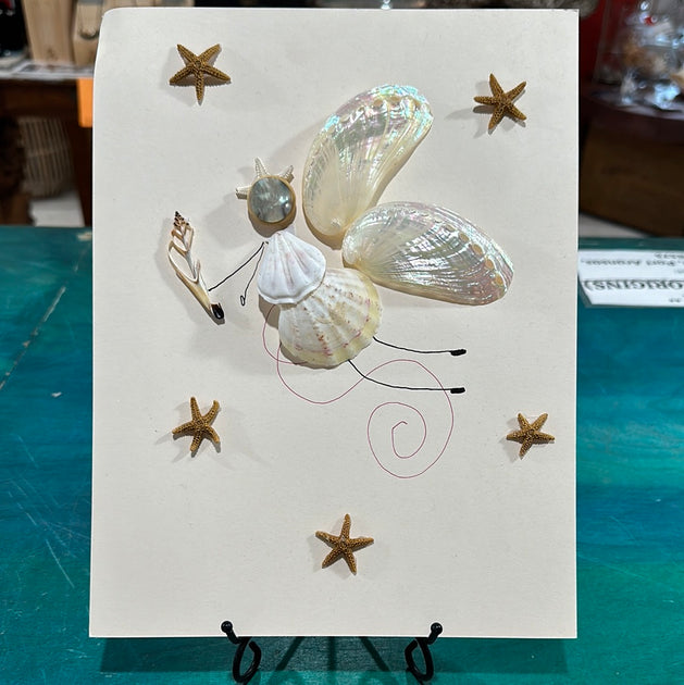 Fairy Shell Art | Loving Coastal Living