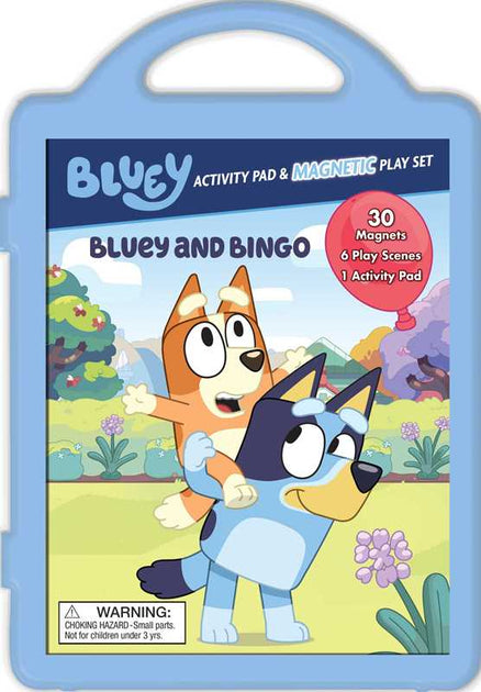 Bluey: Bluey and Bingo Magnetic Activity Kit | Loving Coastal Living