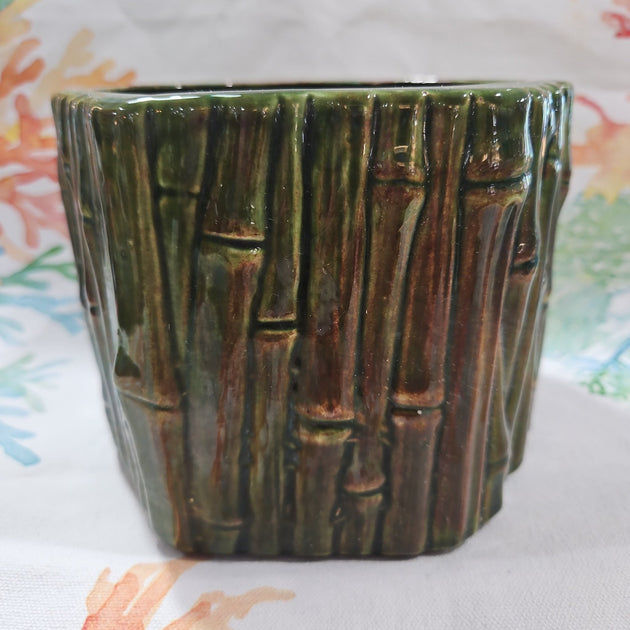Vintage Bamboo Style Pottery | Loving Coastal Living